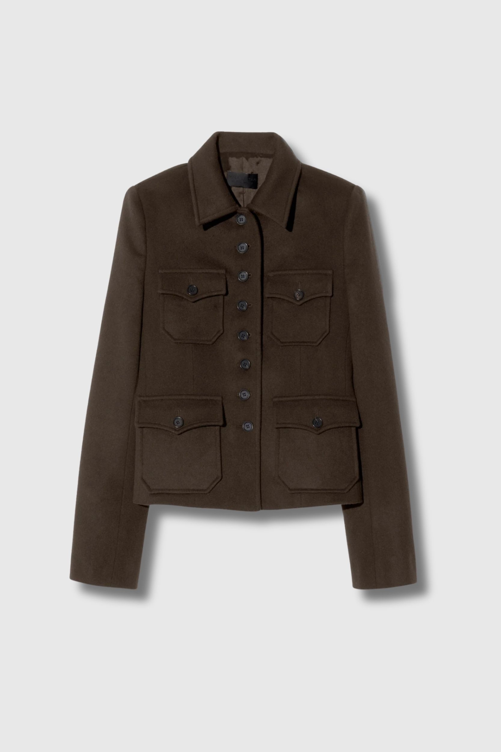 Jamison brown wool jacket